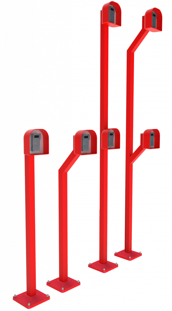 Access Control Reader Pedestals – Perimeter Security Equipment