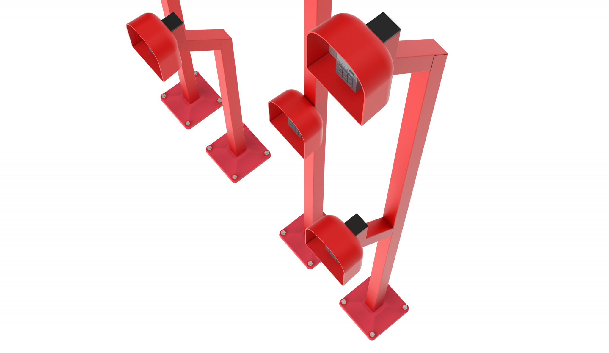 Access Control Reader Pedestals – Perimeter Security Equipment